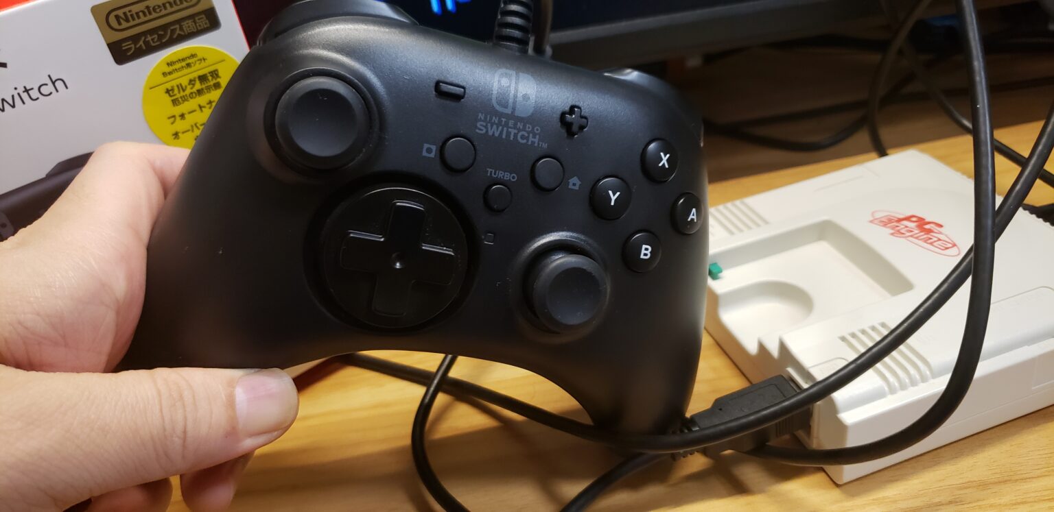 【HORI】PCエンジン miniと互換性のあるホリパッド for Nintendo Switch（NSW-001） の実機レビュー | K-Style