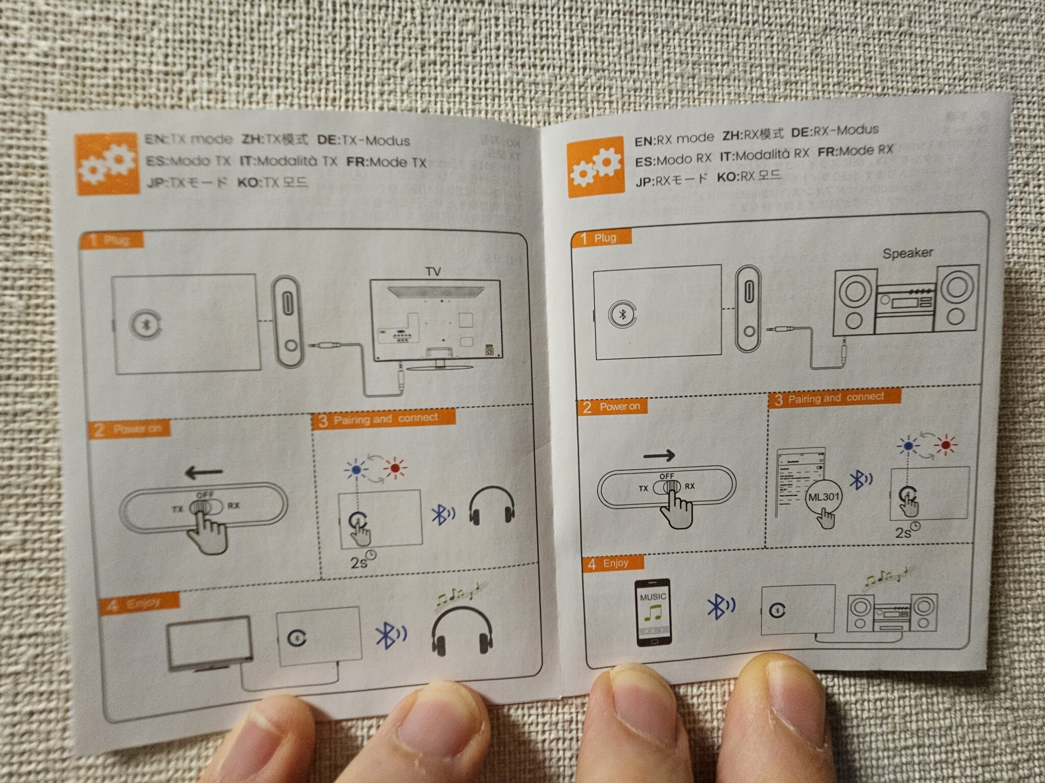【1Mii】Bluetoothトランスミッター＆レシーバー(ML301) 実機レビュー | K-Style