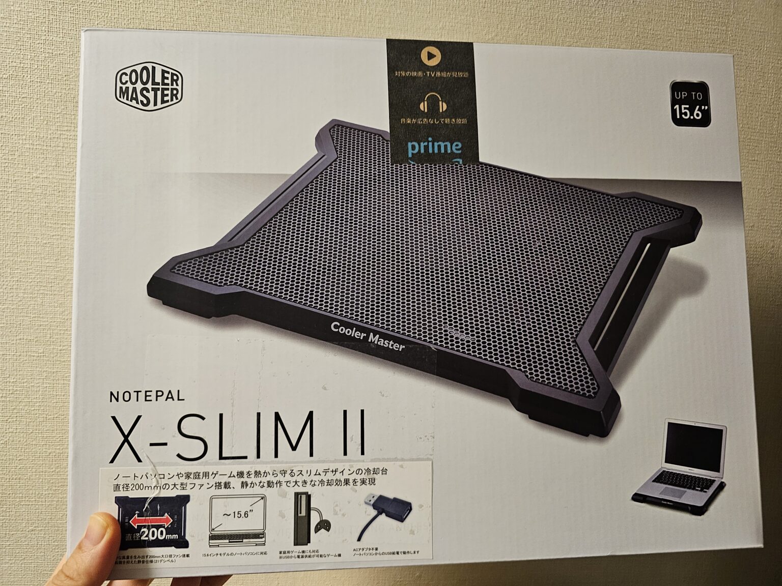 【CoolerMaster】NOTEPAL X-SLIM2 ノートPCクーラー 実機レビュー | K-Style